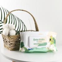 China Spunlace Nonwoven Disposable Wet Wipes Biodegradable Soft Cleaning Organic for sale