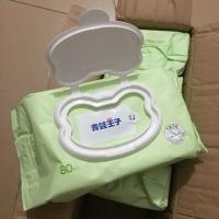 China Cartoon Style Organic Sensitive Skin Baby Wet Wipes Custom Packed 1 To 100pc for sale