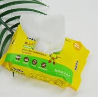 China Wet Tissue 80 Count Soft Non Woven Baby Wipes With Lid For Disposable Wet Wipes for sale