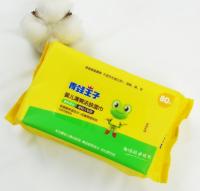 China Wet Tissue 80 Count Soft Non Woven Baby Wipes With Lid For Disposable Wet Wipes for sale