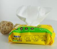 China Wet Tissue 80 Count Soft Non Woven Baby Wipes With Lid For Disposable Wet Wipes for sale