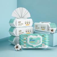 China Baby Disposable Wet Wipes Sensitive Skin Organic Water Wipes For Cleaning for sale