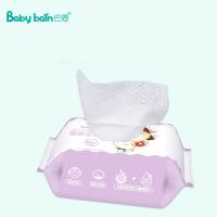 China Soft Disposable Wet Wipes Newborns Baby Wet Wipes for sale