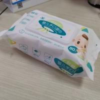 China Custom Good Price Ultra Soft Sensitive Baby Care Disposable Cleaning Baby Water Wipes for sale