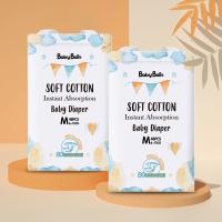 China Eco Friendly Disposable Baby Diaper 3D Leaking In China for sale
