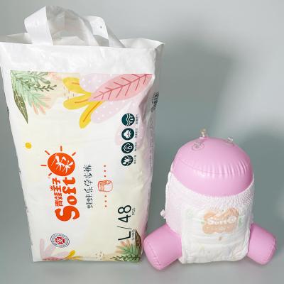 China Uni Soft Pull Up Newborn Diaper Disposable 4 Grade In Safe Package for sale