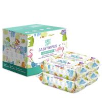 China China Organic Baby Wet Wipes Spunlace Material Disposable Cleaning for sale