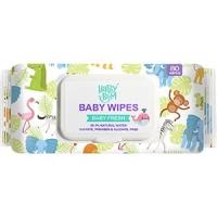 China China Organic Baby Wet Wipes Spunlace Material Disposable Cleaning for sale