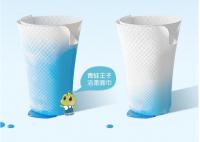 China 100 PCS Customized Organic Cotton Disposable Dry Wipe Soft Cotton Dry Wet Wipe for sale