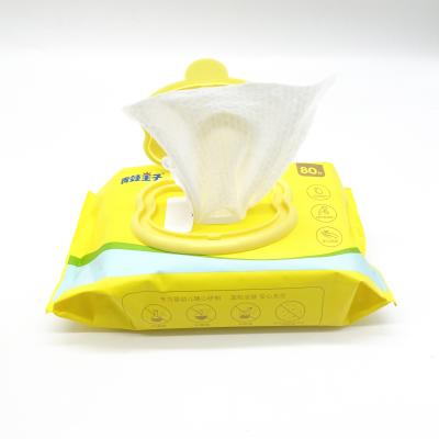 China Disposable Clean Non Woven Fabric Baby Wipe Wet And Baby Tissue For Cleaning for sale