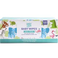 China Wet Tissue 80 Count Soft Non Woven Baby Wipes With Lid For Babies for sale