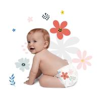 China Super Absorbent Quick Dry Baby Diapers with 3D Leak Prevention Channel for sale