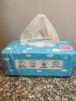 China Disposable Tissues Dry Baby Facial Tissue 100% Cotton Tissues For Daily for sale