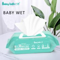 China Natural Organic 99% Water Bamboo Fiber Baby Wet Wipes For Sensitive Skin for sale