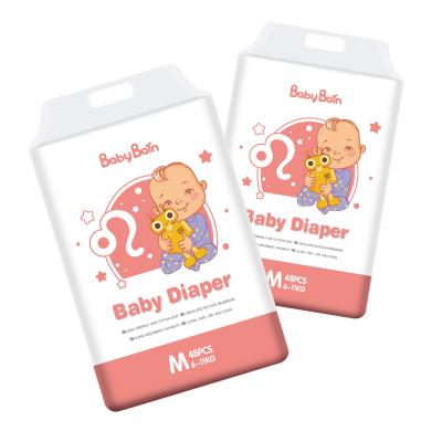 China Breathable Baby Diaper Soft Small A Grade Nappy Baby Diaper for sale
