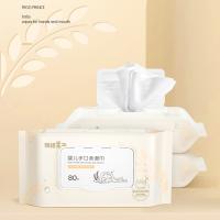 China Organic 99% Water Private Label Baby Wet Wipes For Sensitive Skin for sale