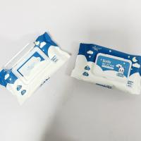 China Custom Logo Fragrance Free Bamboo Flushable Water Based Newborn Baby Wet Wipes Tiusse for sale