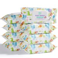 China Baby Organic Ultra Softly Disposable Wet Wipes Alcohol Free Customized OEM for sale