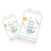 China Custom Non Woven Fabrics Disposable Baby Diapers 500-1000ml Absorbency for sale