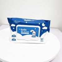 China Eco Friendly Unscented Wet Wipes Cleaning Wet Tissue 80CT Flip Lid For Babies for sale