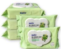 China Customizable Hypoallergenic Unscented Flushable Baby Body Cleaning Wet Tissue Wet Wipes for sale