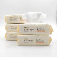 China Sensitive Skin Care ECO Friendly Biodegradable Wet Baby Wipes Plant-Based Bamboo Fiber for sale