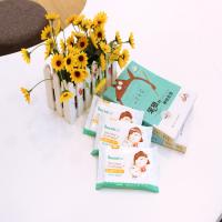 China 10pcs Cleaning Wet Wipes For Baby Spunlace Material Soft Baby Wipes OEM Sample Free for sale