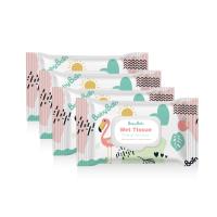China Natural Cotton Baby Wipes Organic Biodegradable Water Wipe For Baby Sensitive Skin for sale