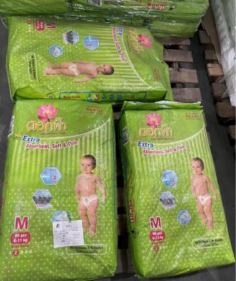 China Free Samples Newborn Premium Disposable Baby Diaper Breathable for sale