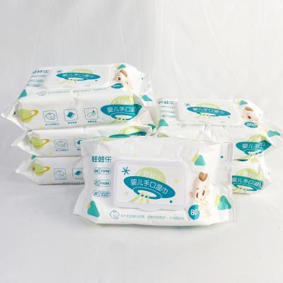China Natural Soft Organic Water Wet Baby Wipes for sale