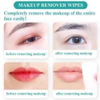 China Individual Package Facial Wet Makeup Remover Wipes Private Label OEM for sale