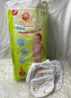China Custom Super Absorbing Disposable Baby Diapers Nappies Baby Pants for sale