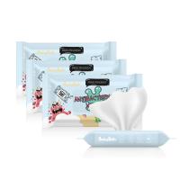 China Organic 99% Water Baby Wet Wipes Private Label Non Woven Fabric for sale