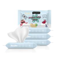China Organic 99% Water Baby Wet Wipes Private Label Non Woven Fabric for sale