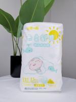 China Dry Surface Absorbent Disposable Baby Pants With 3D Leak Prevention Channel for sale