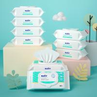 China Soft and refreshing Wholesale Uncented Water wipes Sensitive Baby Wet Wipes for sale