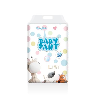 China 2023 Fashionable New Style Hot Selling Baby Diapers Pull Up Pants Disposable Baby Diapers for sale