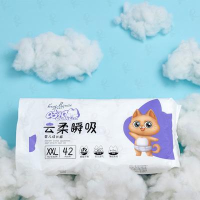 China Premium Quality Disposable Breathable Soft Diapers Manufacturers Baby Diaper Pull Up Pants for sale