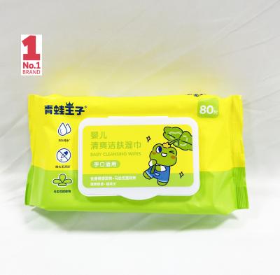 China OEM Private Logo Hand Sanitizing Wet Wipes 50pcs Without Alcohol for sale
