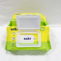 China OEM Private Logo Hand Sanitizing Wet Wipes 50pcs Without Alcohol for sale
