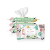 China Organic 99% Water Disposable Wet Wipes Suitable for Sensitive Skin Baby Wipes for sale