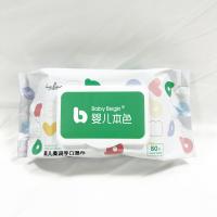 China Wholesale Price Spunlace Nonwoven Baby Wet Wipes polyester viscose material Embossed Fabric wet wipes manufacturer for sale