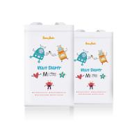 China Color Print PE Disposable Baby Diapers Fast Shipping In Bulk for sale