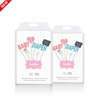 China Hot sale super soft medium size new born baby diaper pants for sale