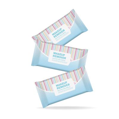 China Wholesale Feminine newest style Make up wipe Organic Gentle Makeup Remover Wet Wipes Cleansing Face Wipes for woman for sale