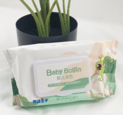 China Customized private label compressed wet towels Disposable push cleaning plastic wet wipes for sale