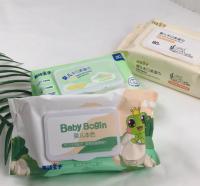 China Customized private label compressed wet towels Disposable push cleaning plastic wet wipes for sale