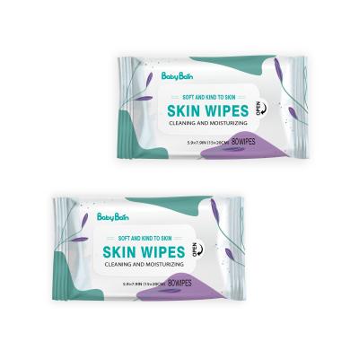 China 2023 Baby Wipe In Bulk Custom Water Bamboo Biodegradable Organic Baby Wet Wipes for sale