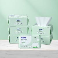 China Disposable 100% Cotton Viscose Nonwoven Facial Tissues Dry Wipes For Beauty Cleaning for sale
