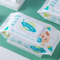 China Private Label Disposable Cotton Soft Baby Wipes From Chinese Manufacturers for sale